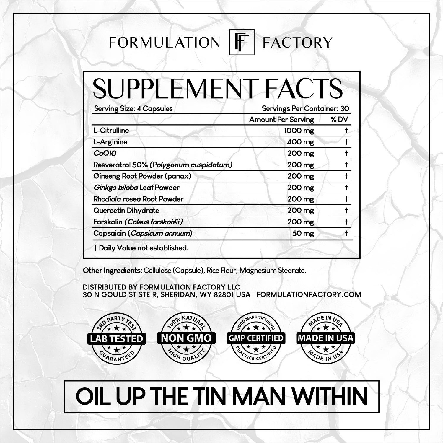 Heart of Steel: 10-in-1 Metabolic Maximizer – Formulation Factory