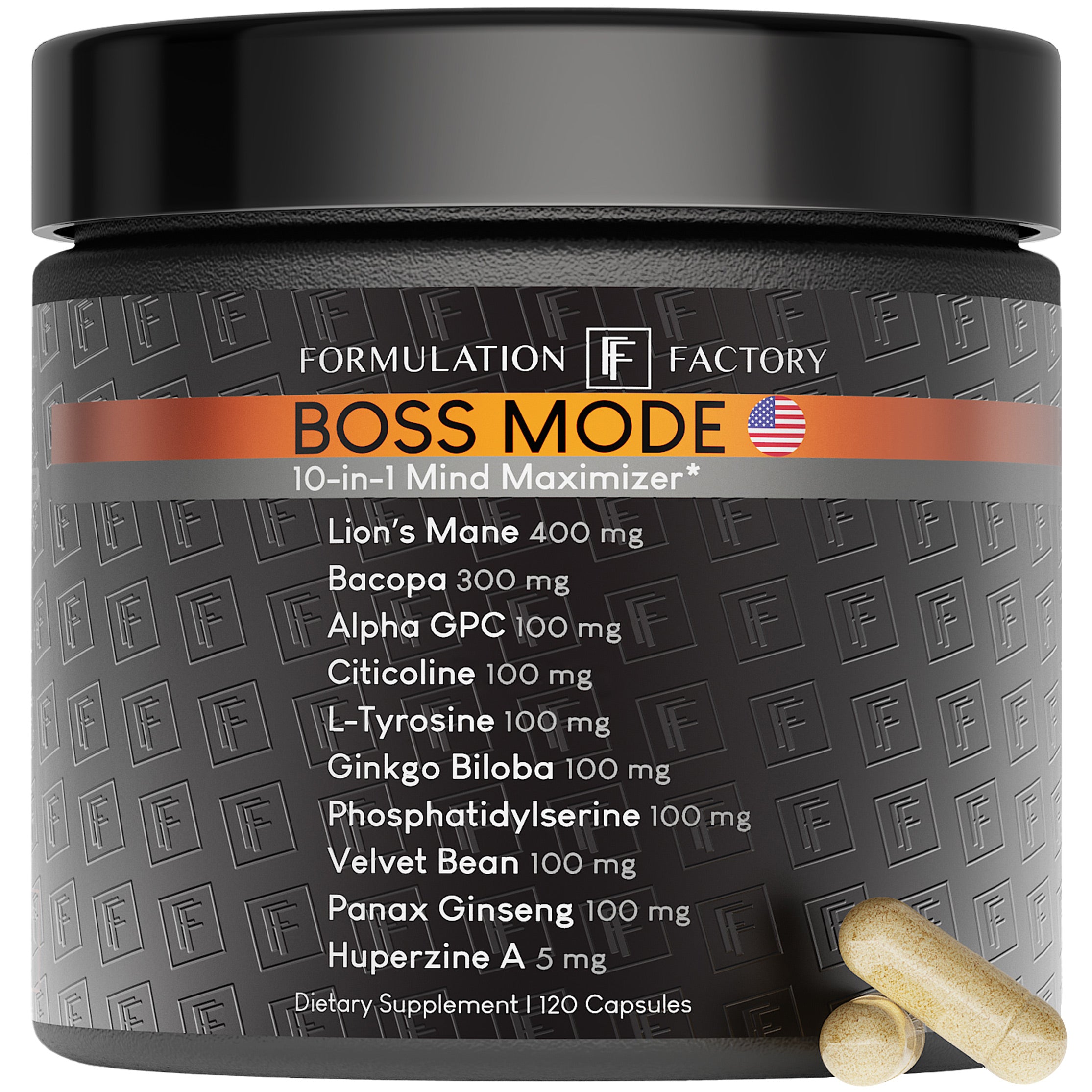Boss Mode: 10-in-1 Mind Maximizer – Formulation Factory
